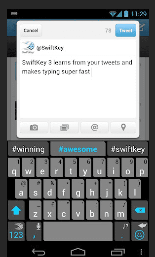 SwiftKey 3 Keyboard for Android - Major Update - TheAppWhisperer