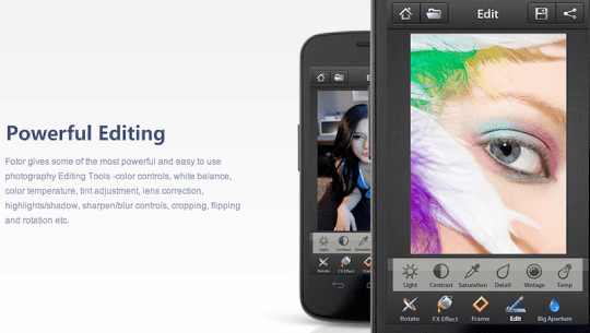 Fotor for Android - New - TheAppWhisperer
