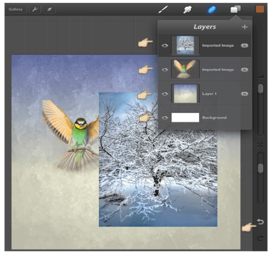 ProCreate Tutorial By MaryJane Sarvis - 'My Collage With Painting Method'