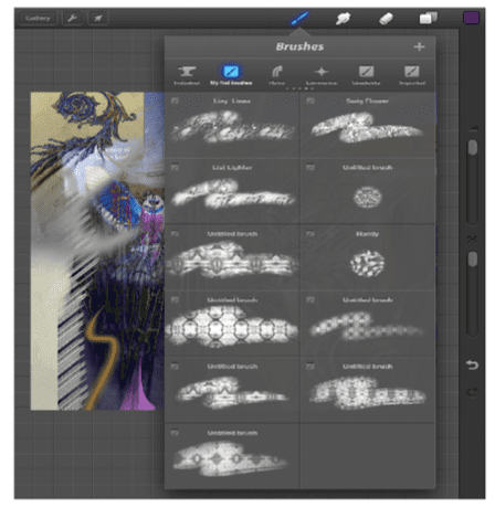 ProCreate Tutorial By MaryJane Sarvis - 'My Collage With Painting Method'