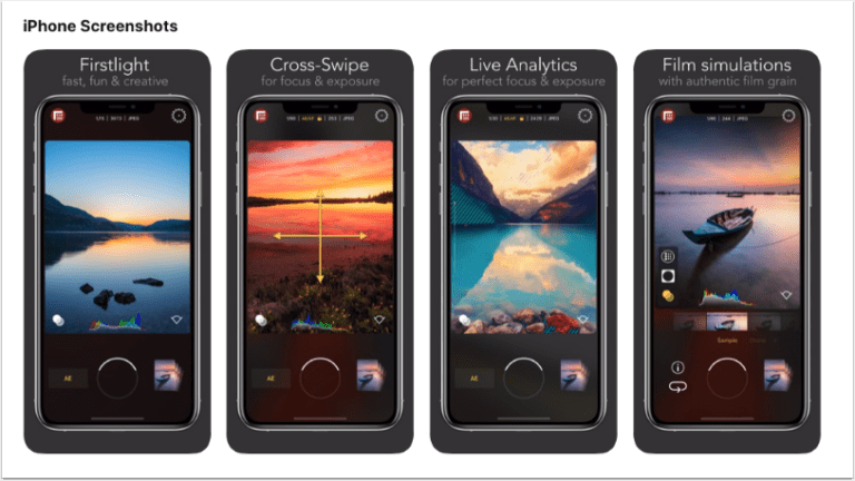 Brand New Mobile Photography iOS App - FiLMiC Firstlight