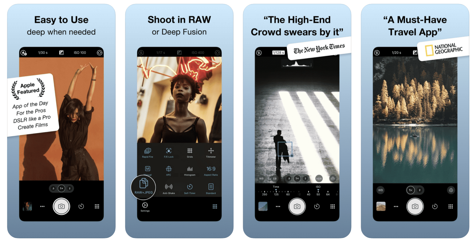 Top 10 iOS Mobile Videography Apps 2020