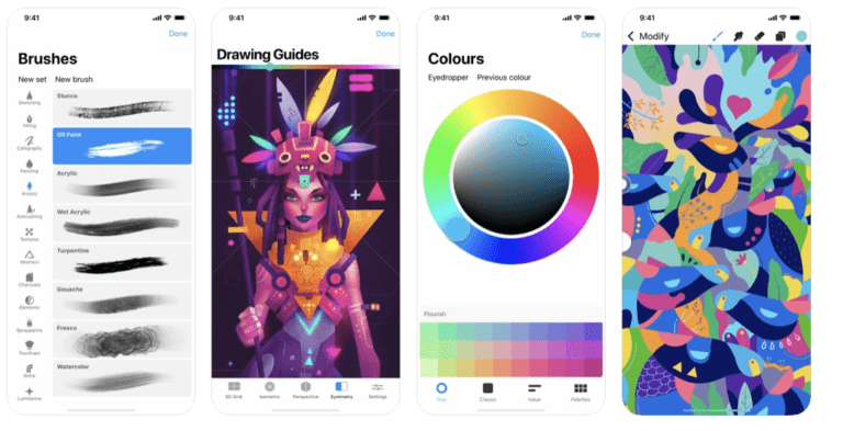Top 10 iOS Mobile Art Apps 2020