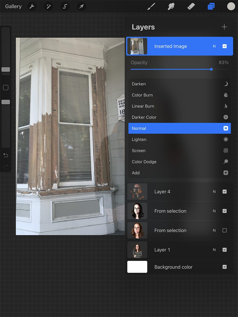 Procreate App Tutorial by Award Winning Mobile Artist Catherine Caddigan