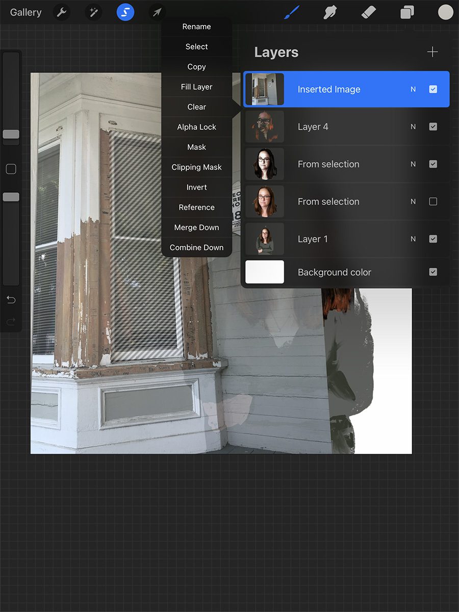 Procreate App Tutorial by Award Winning Mobile Artist Catherine Caddigan