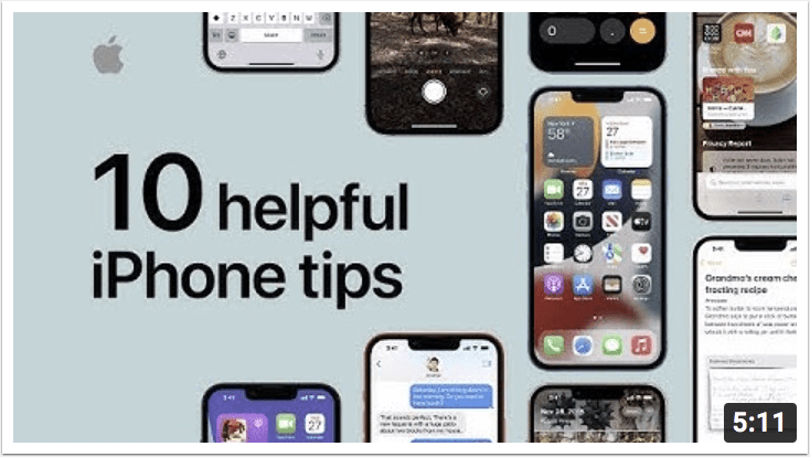 Top Ten iPhone Tips by Apple - TheAppWhisperer