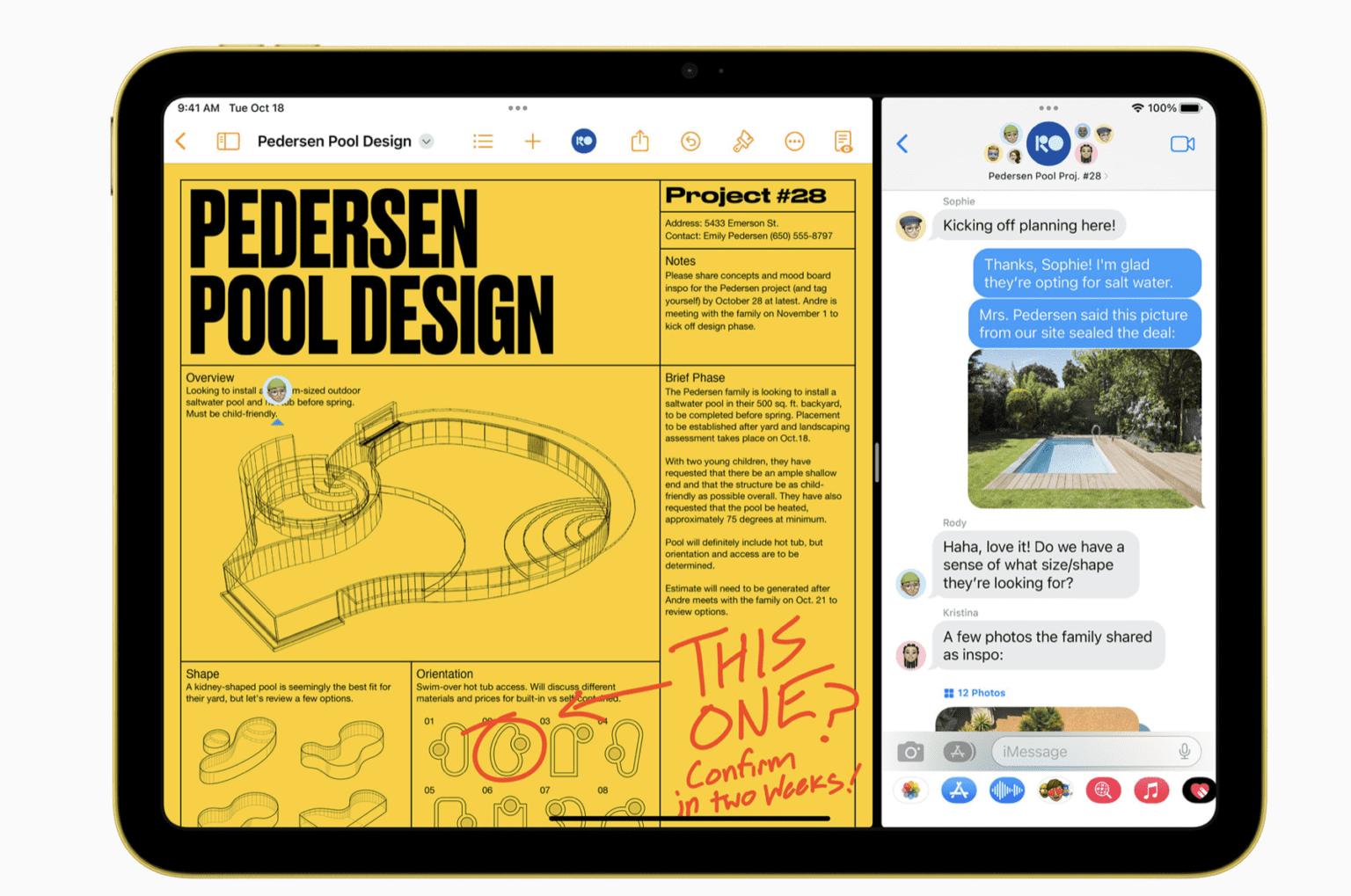 Apple unveils completely redesigned iPad in four vibrant colours