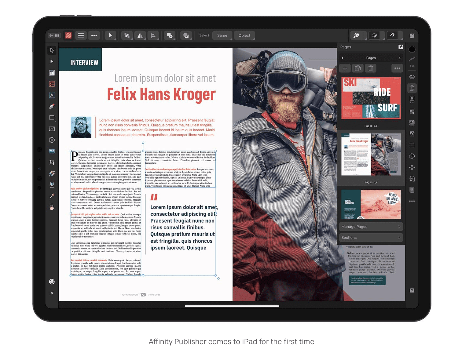 Affinity Version 2 sets new standards in creative software