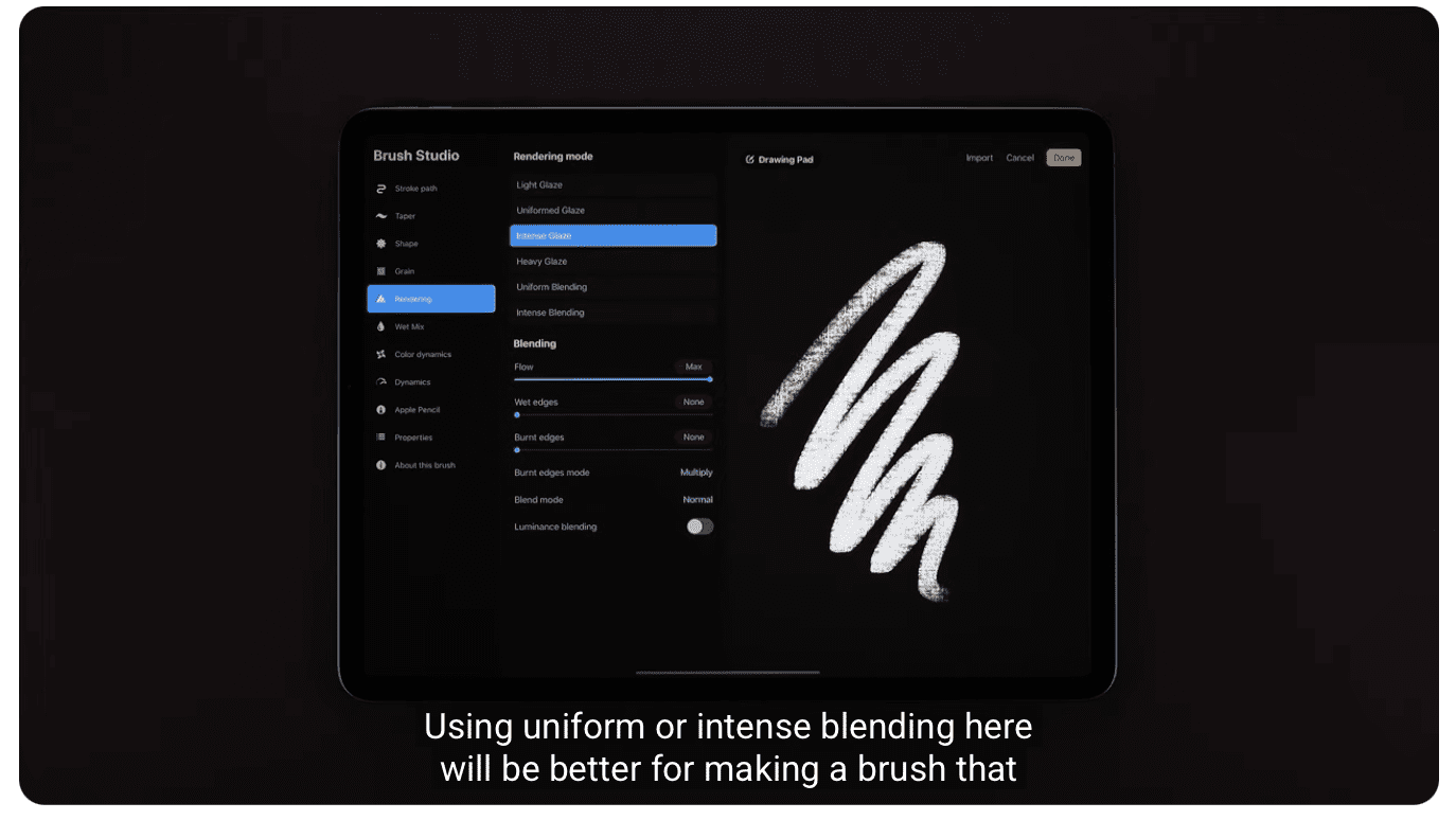 Procreate - Brush Studio: Wet Mix
